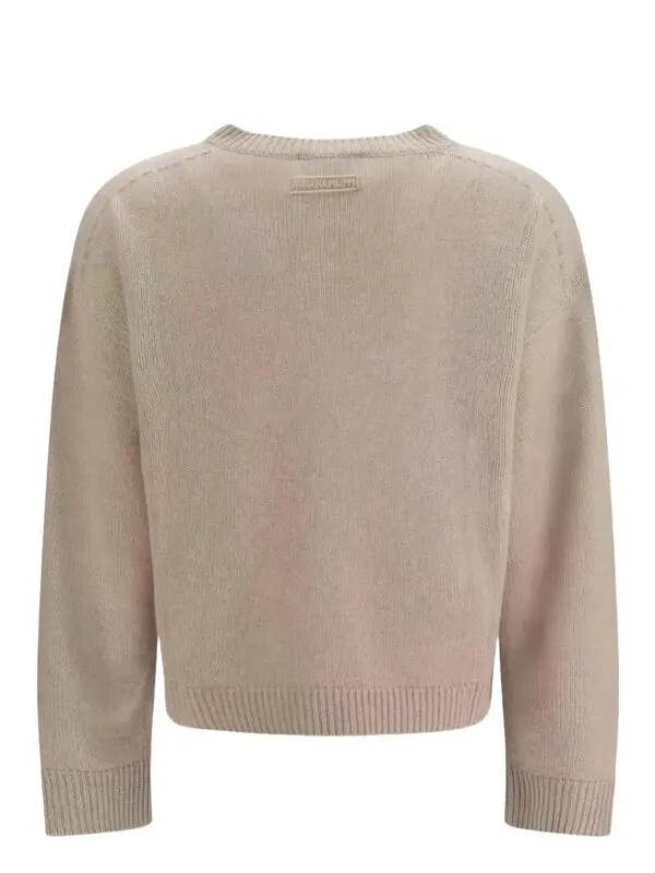 Fabiana Filippi Crew-neck Cashmere Sweater - Neutrals