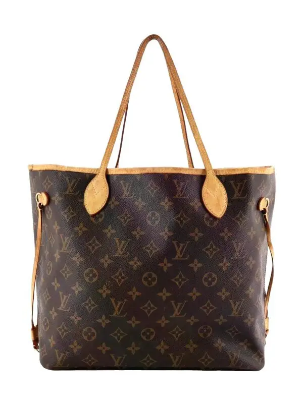 LOUIS VUITTON Monogram Canvas Neverfull Mm Tote Bag - Brown