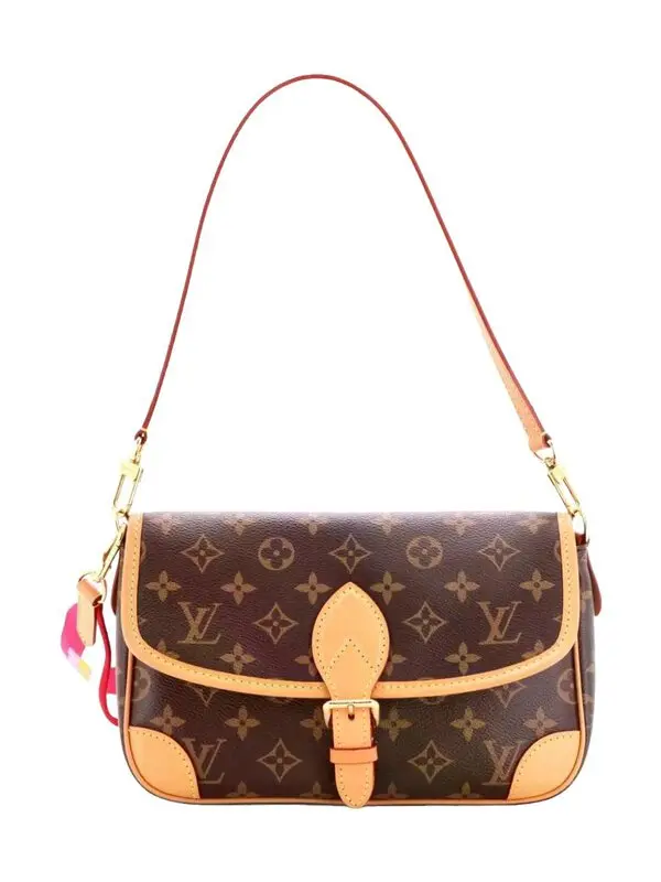 LOUIS VUITTON Diane Nm Monogram Canvas Crossbody Bag - Brown