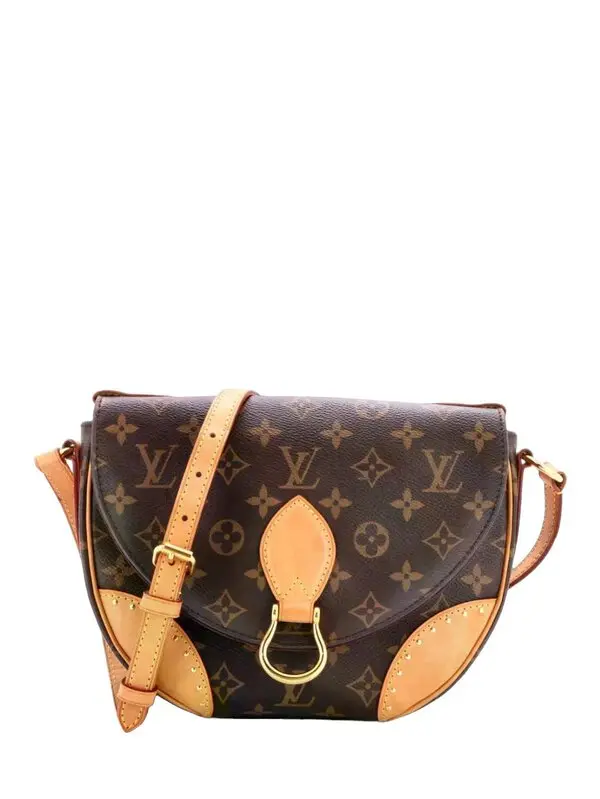 LOUIS VUITTON Monogram Canvas Cross Body Bag - Brown