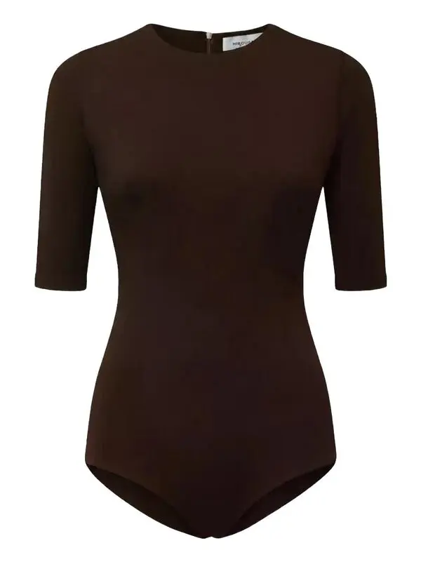 HIBOURAMA Second Skin Bodysuit - Brown