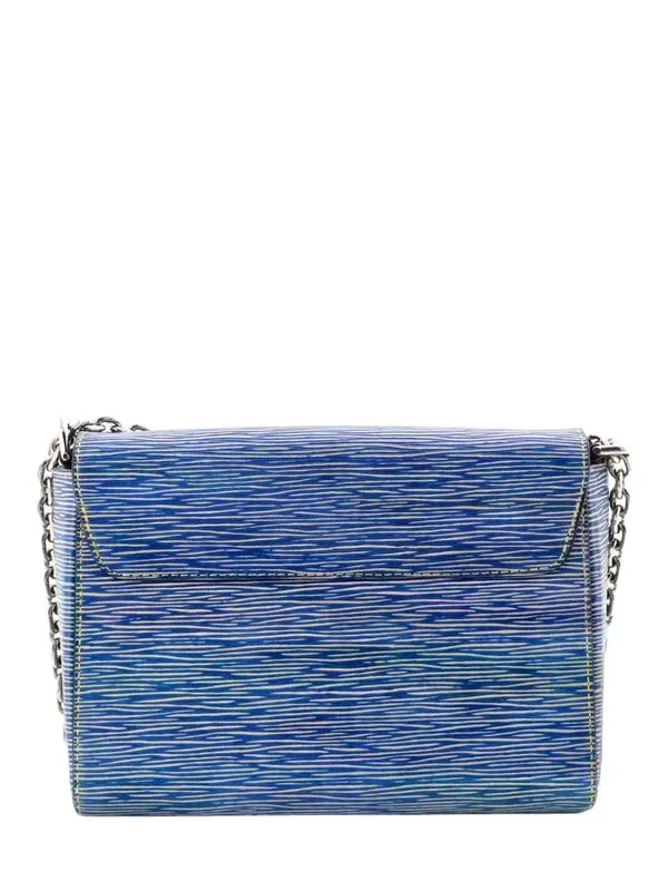 LOUIS VUITTON Twist Handbag Epi Leather Mm Cross Body Bag - Blue