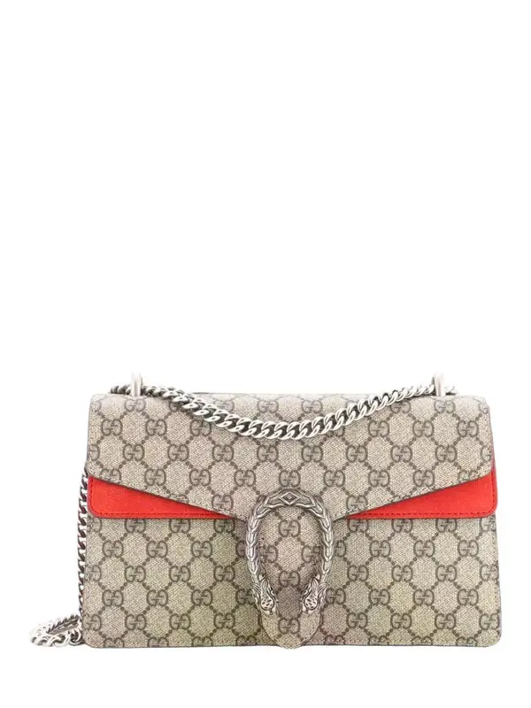 Gucci Dionysus Bag Gg Coated Canvas Small Shoulder Bag - Brown