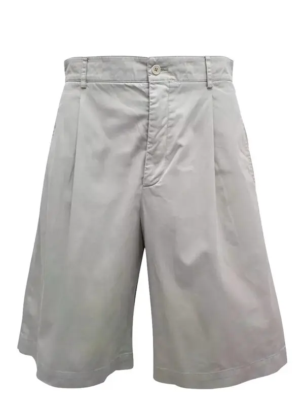 Hermès 2024 Pleated Shorts - Grey