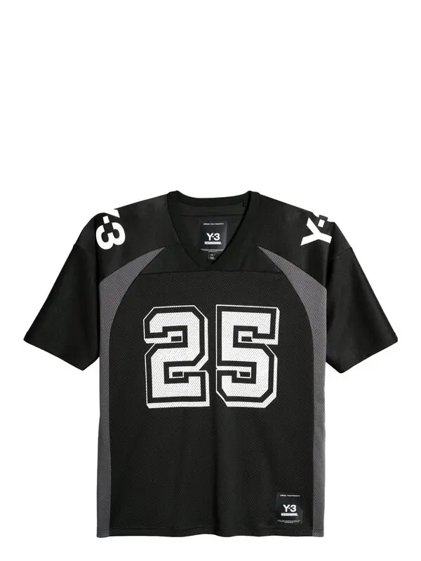 Y3 X Neighborhood Football Shirt - Black