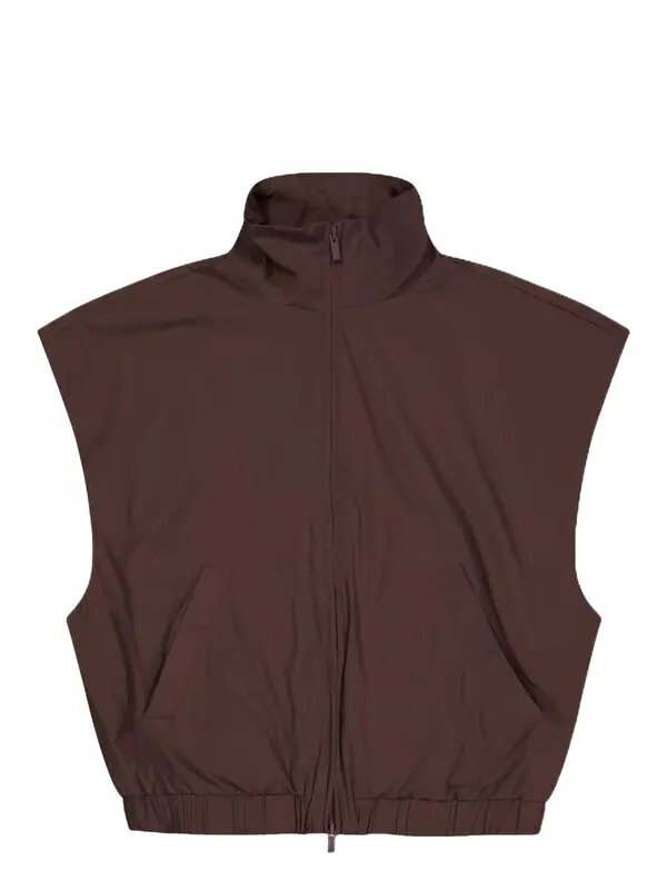 Fear Of God Zipper Vest - Red