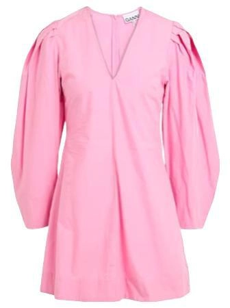 GANNI Short Dress - Pink