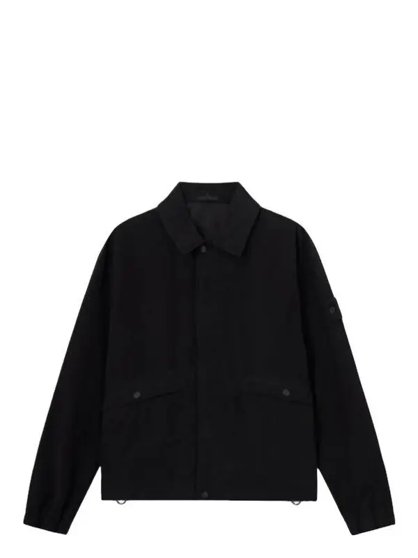 Stone Island Anti-drop Finish Coach Jacket - Black