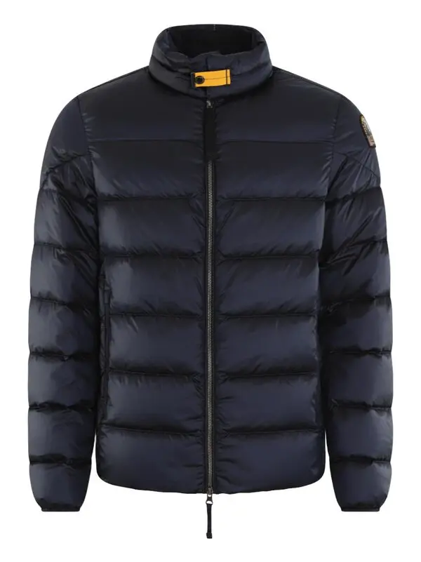 PARAJUMPERS Cotton Zip Up Puffer Jacket - Black