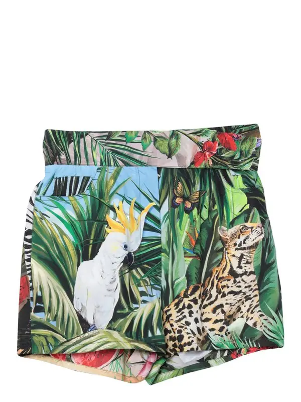 Dolce & Gabbana Woven Pocket Shorts - Multicolor