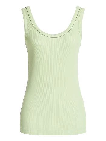 Brunello Cucinelli Ribbed Jersey Tank Top - White