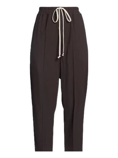 Rick Owens High-waisted Cropped Straight Pants - Black