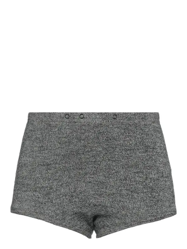 MAISON MARGIELA Two-tone Knit Shorts - No