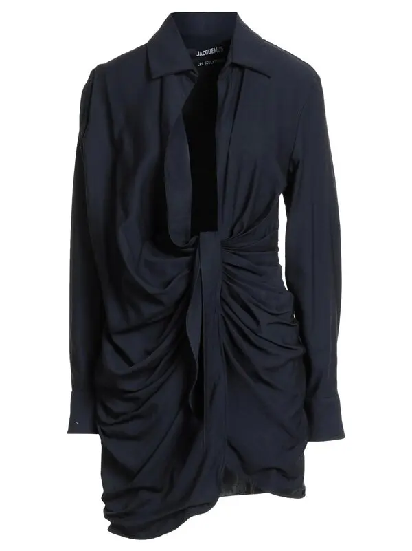 Jacquemus Short Shirt Dress - Blue