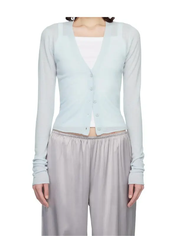 SKIMS Button-down Knitwear - Gray