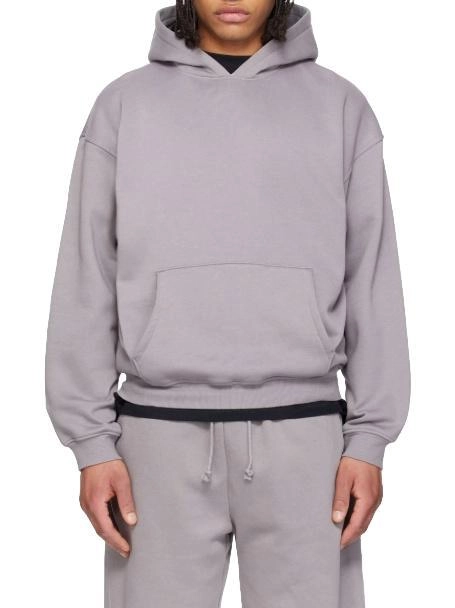 SKIMS Cotton Looped Hoodie - Gray