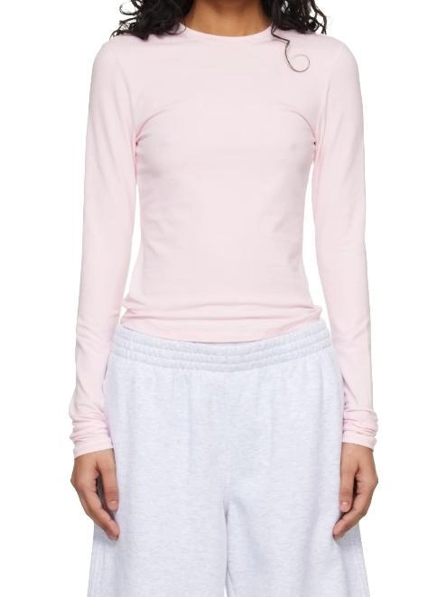 SKIMS Long-sleeved T-shirt - Pink