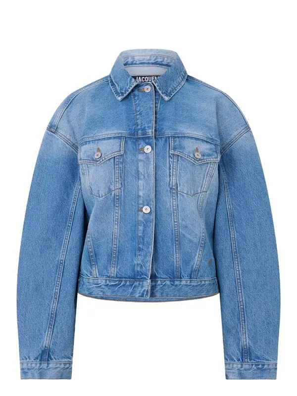 Jacquemus Classic Denim Jacket - Blue