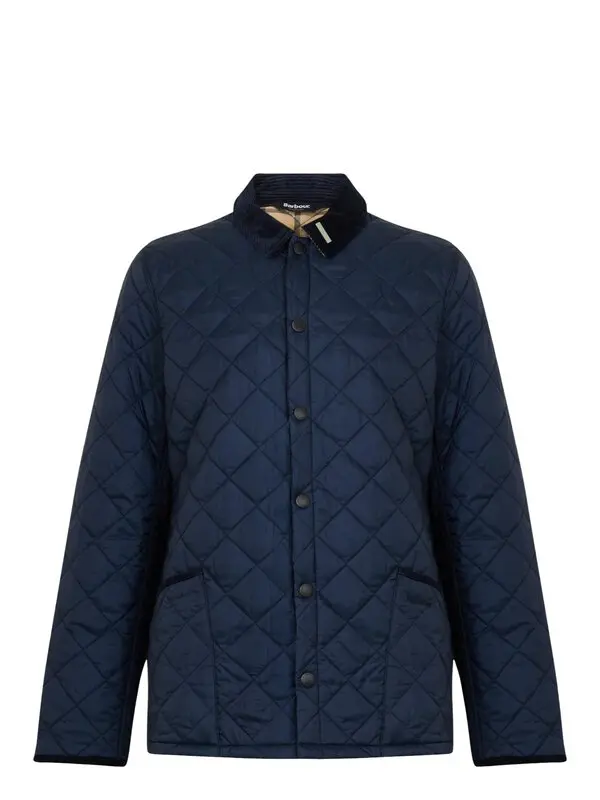 Barbour Diamond-quilted Jacket - Navy