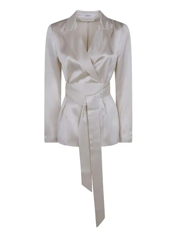 JOSEPH Archer Button-up Blazer - Sandstone