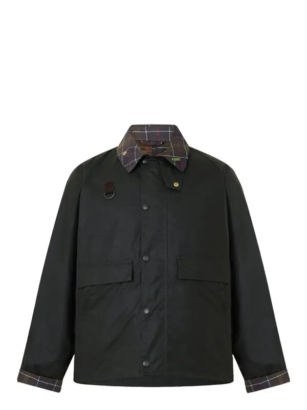 Barbour Waxed Utility Jacket - Black