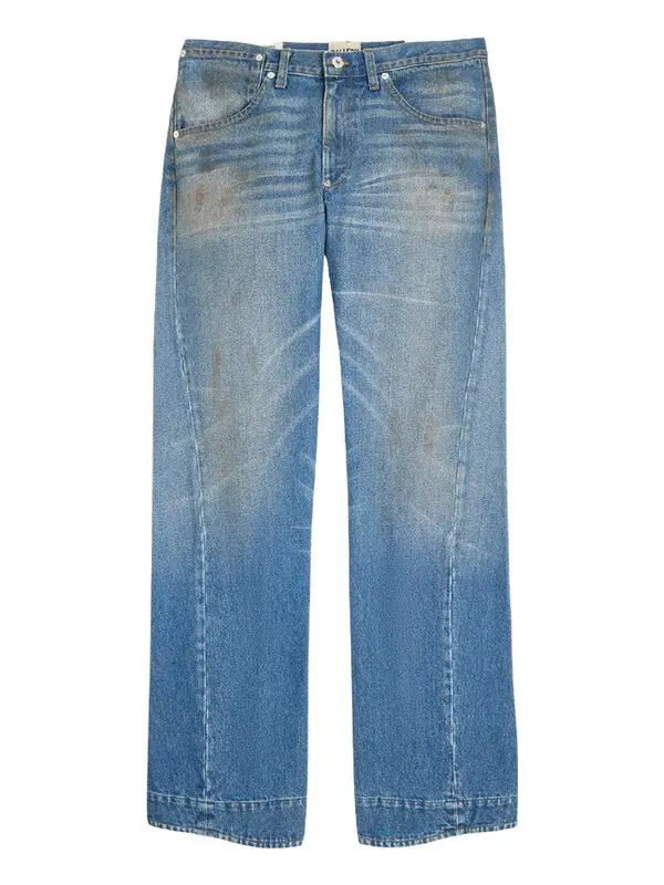 GALLERY DEPT. Simple Straight-leg Pants - Indigo