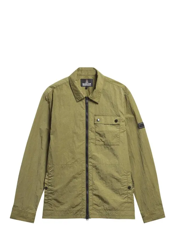 Barbour Cotton Long Sleeve - Green