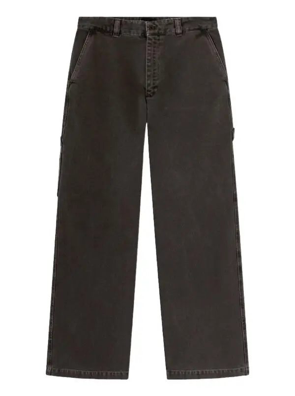 A.p.c. Casual Straight Leg Trousers - Black