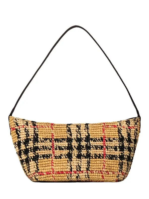 Burberry Simple Single-shoulder Bag - White