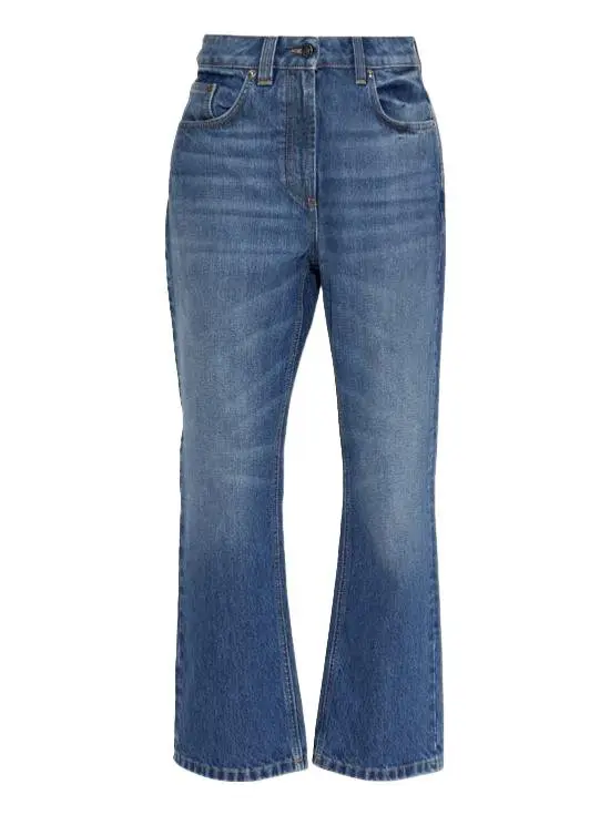 Versace Kick Flare Jeans - Blue
