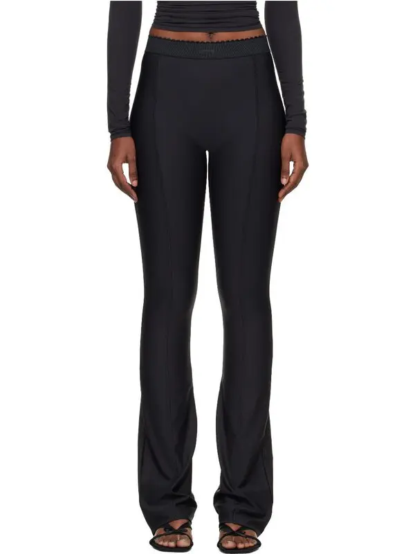 SKIMS Flared Casual Pants - Black