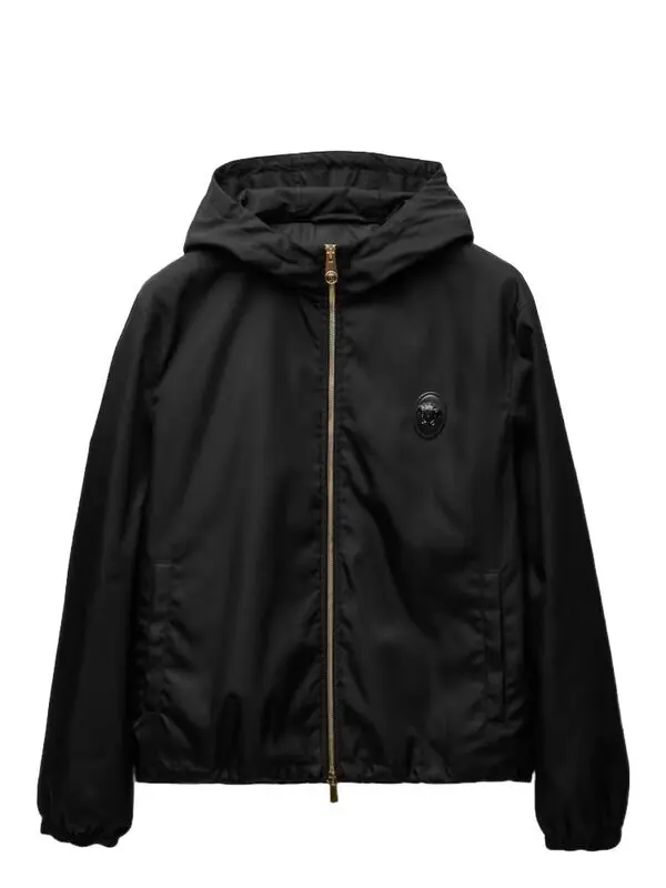 Versace Technical Twill Blouson - Black