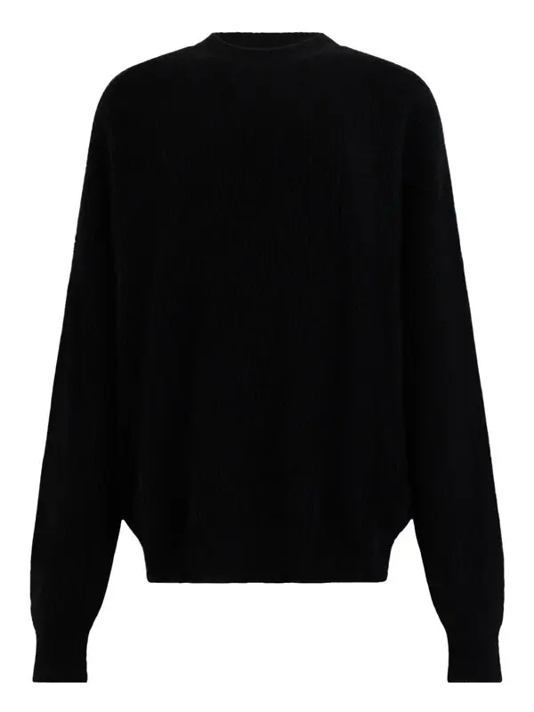 UMA WANG Long-sleeved Pullover - Black