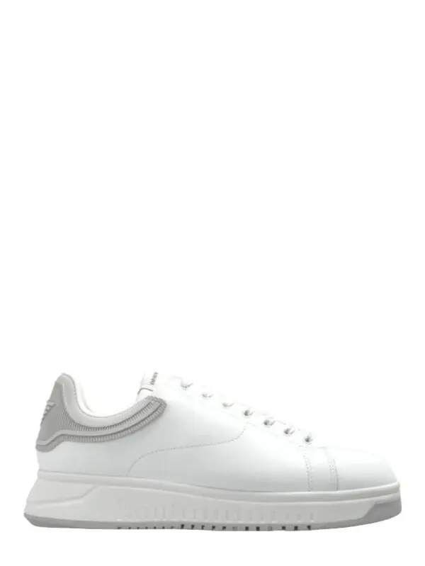 Emporio Armani Lace-up Sneakers - White