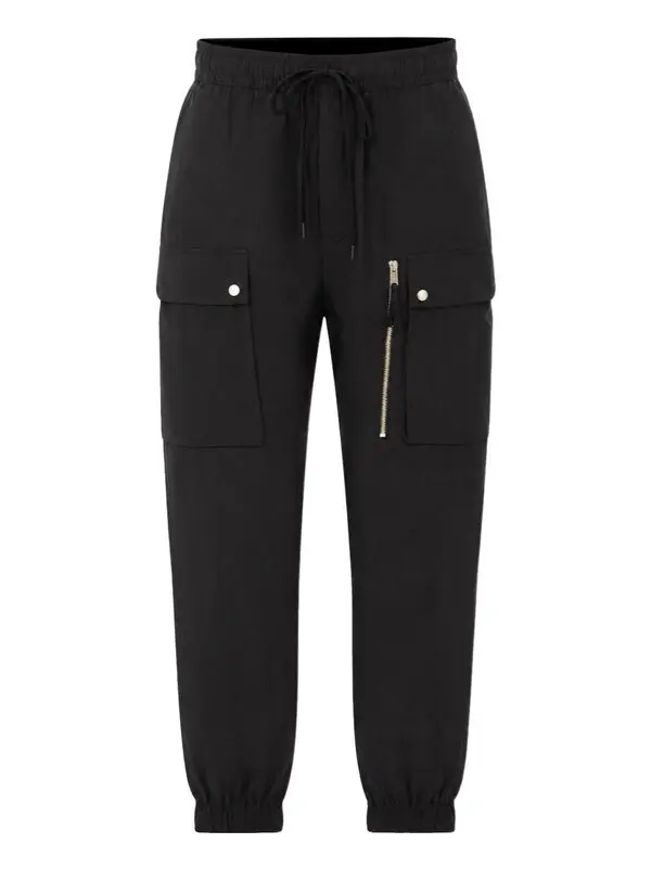 THOM KROM Cargo Zip Track Pants - Black
