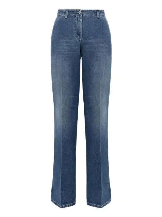 Dries Van Noten Belt-loop Jeans - Navy Blue