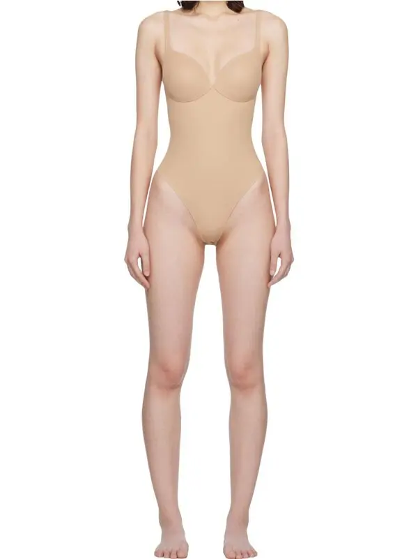 SKIMS Sleeveless Bodysuit - Nude