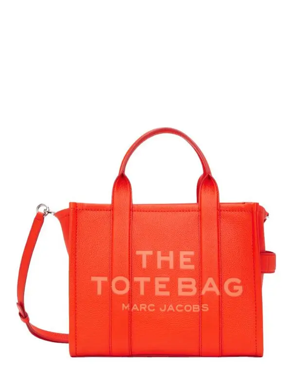 Marc Jacobs Leather Tote Bag - Red