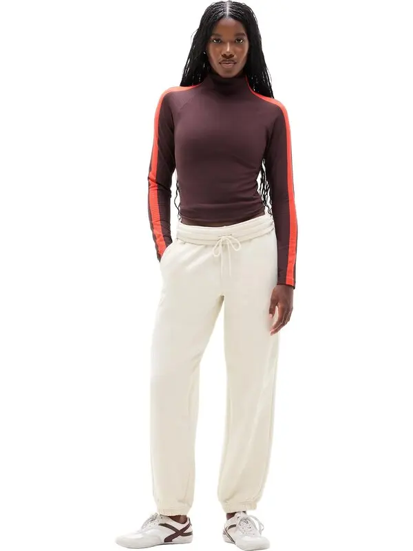 Athleta Forever Fleece Classic Jogger - Bone