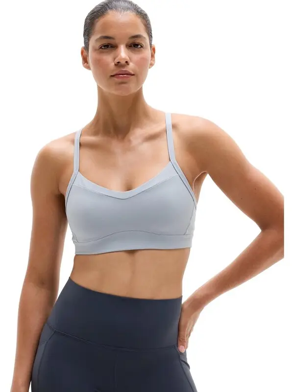 Athleta Vital Sports Bra A-c - Blue Star