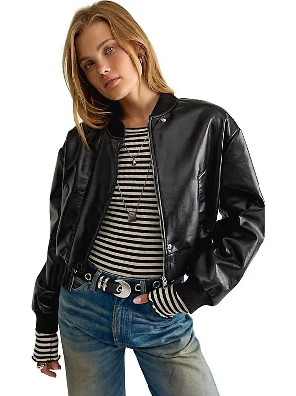 Citizens Of Humanity Camille Moto Jacket - Black