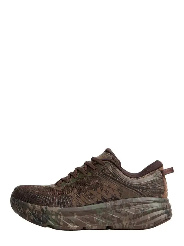 Hoka One One X Beams Bondi 7 Sneaker - Chestnut/black Bean