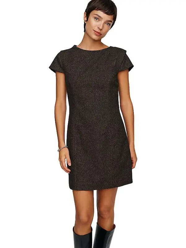 Walter Baker Brushed Mini Dress - Brown