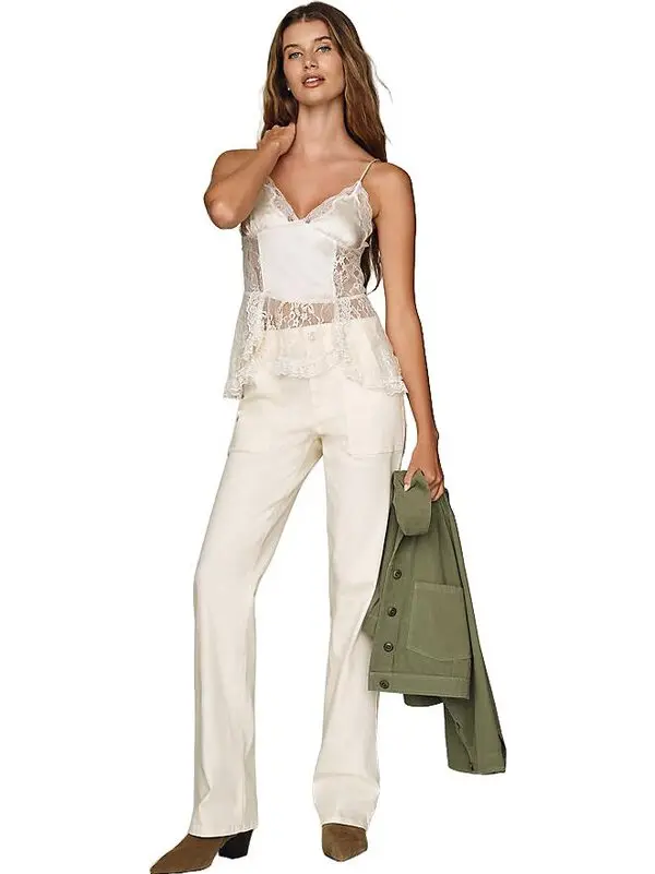 Sanctuary Insider Bootcut Pants - Collagen