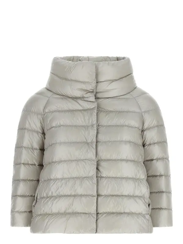 Herno Sofia Cape - Gray
