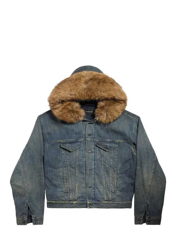 Balenciaga Boxy Jacket - Blue