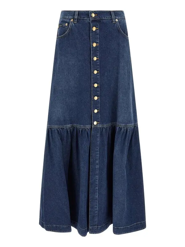 Dolce & Gabbana Denim Skirt - Blue