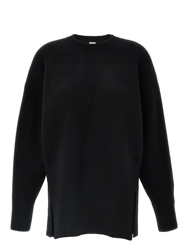 TOTEME Double-knit Sweater - Black