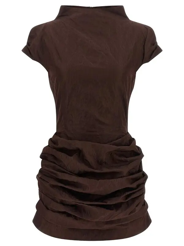 Magda Butrym 48 Dress - Brown