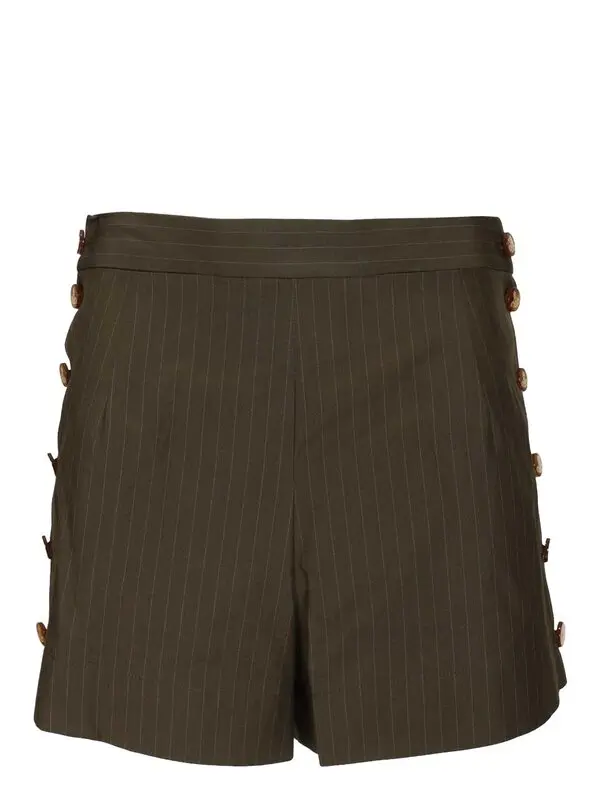 VIVIENNE WESTWOOD Elle Button Shorts - Green